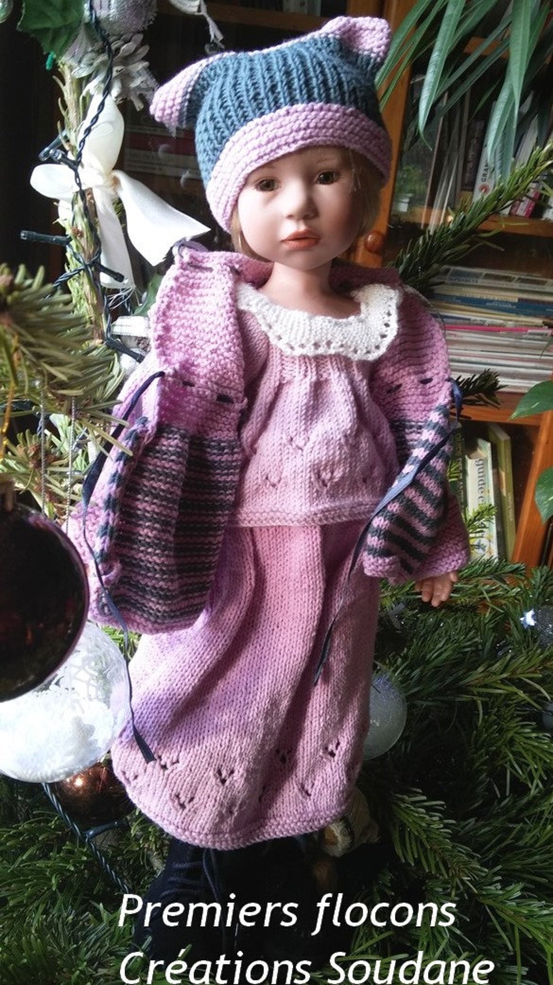 71. Only Français Français Fiche Tricot Dolls Knitting Pattern - Etsy