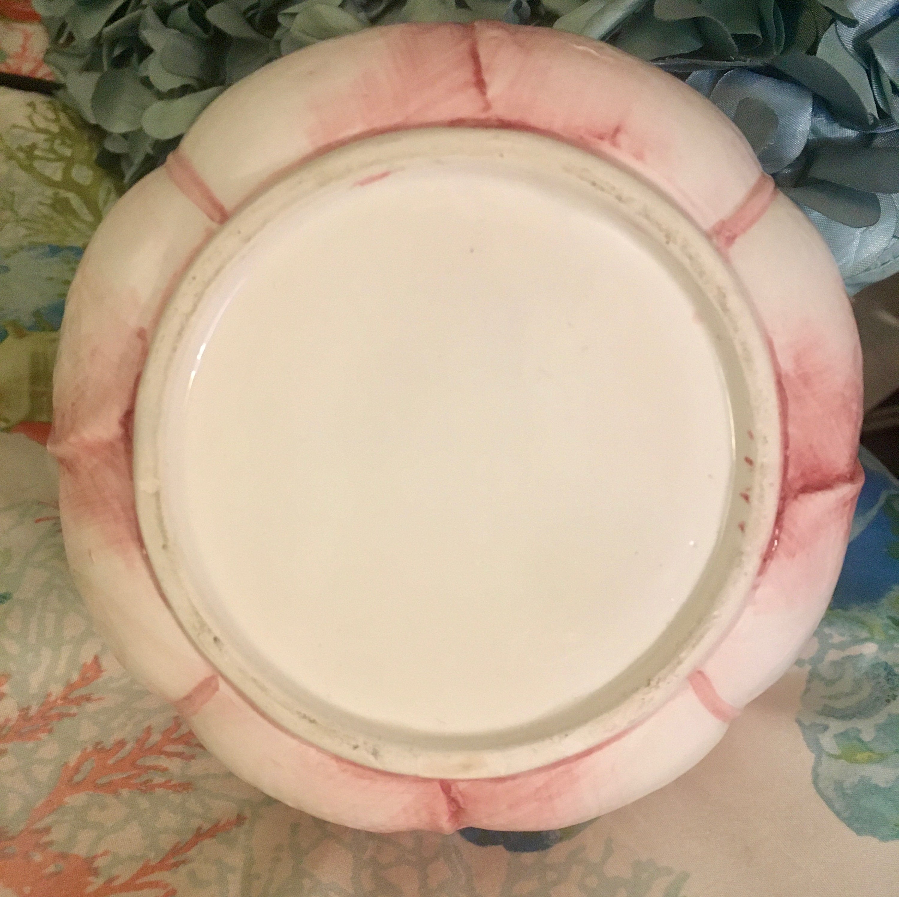 Ceramic Basket Tulip Time Seymour Mann Candy Dish | Etsy