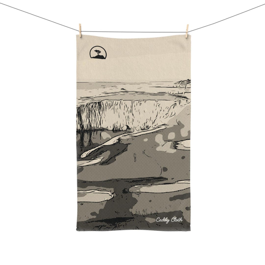 Pebble Beach Animated Golf Towel, Golf Towel, Tee Box Towel, Fun Towel ...