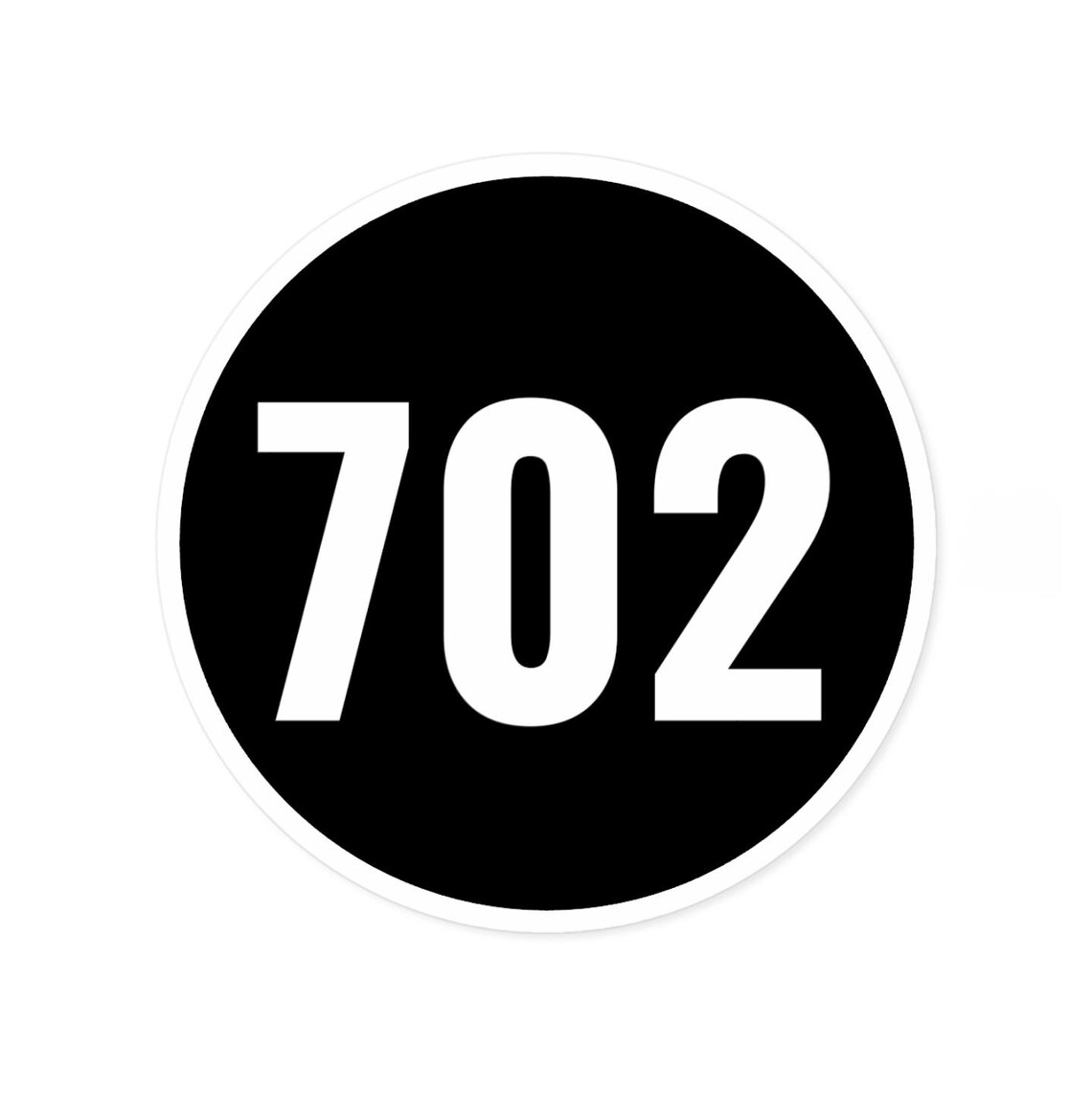 Area Code Vinyl Sticker - Etsy