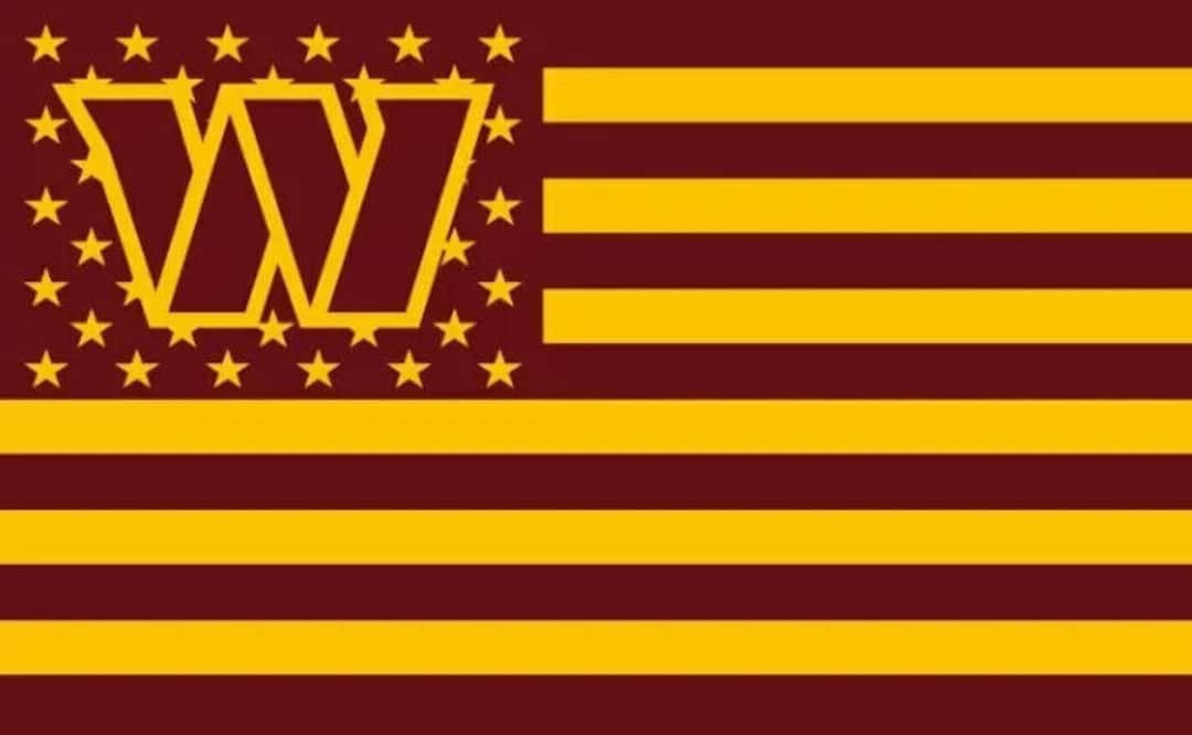 Washington Commanders Flag 3x5ft Banner Polyester American Football ...