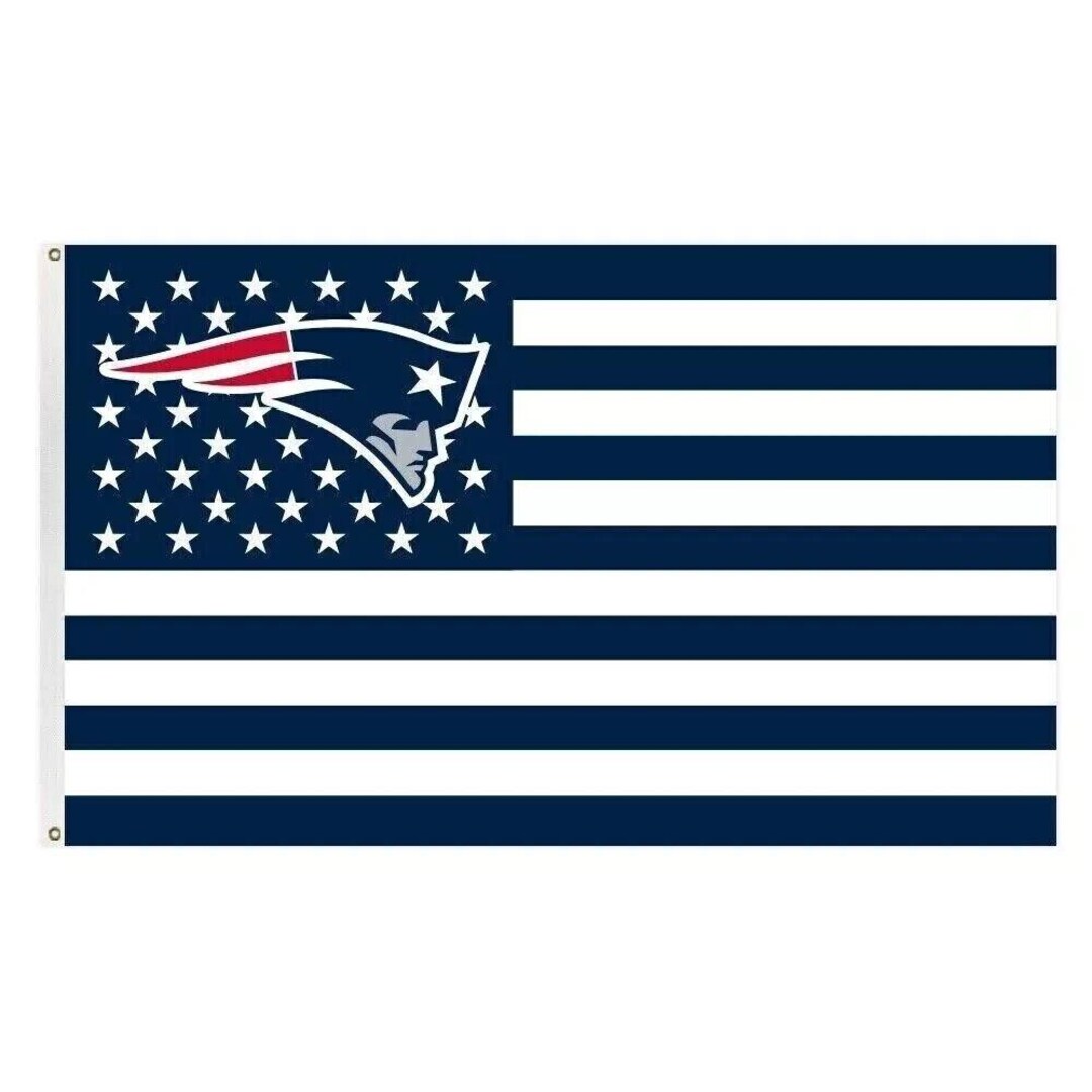 New England Patriots Pats FLAG 3X5 Banner American Football - Etsy