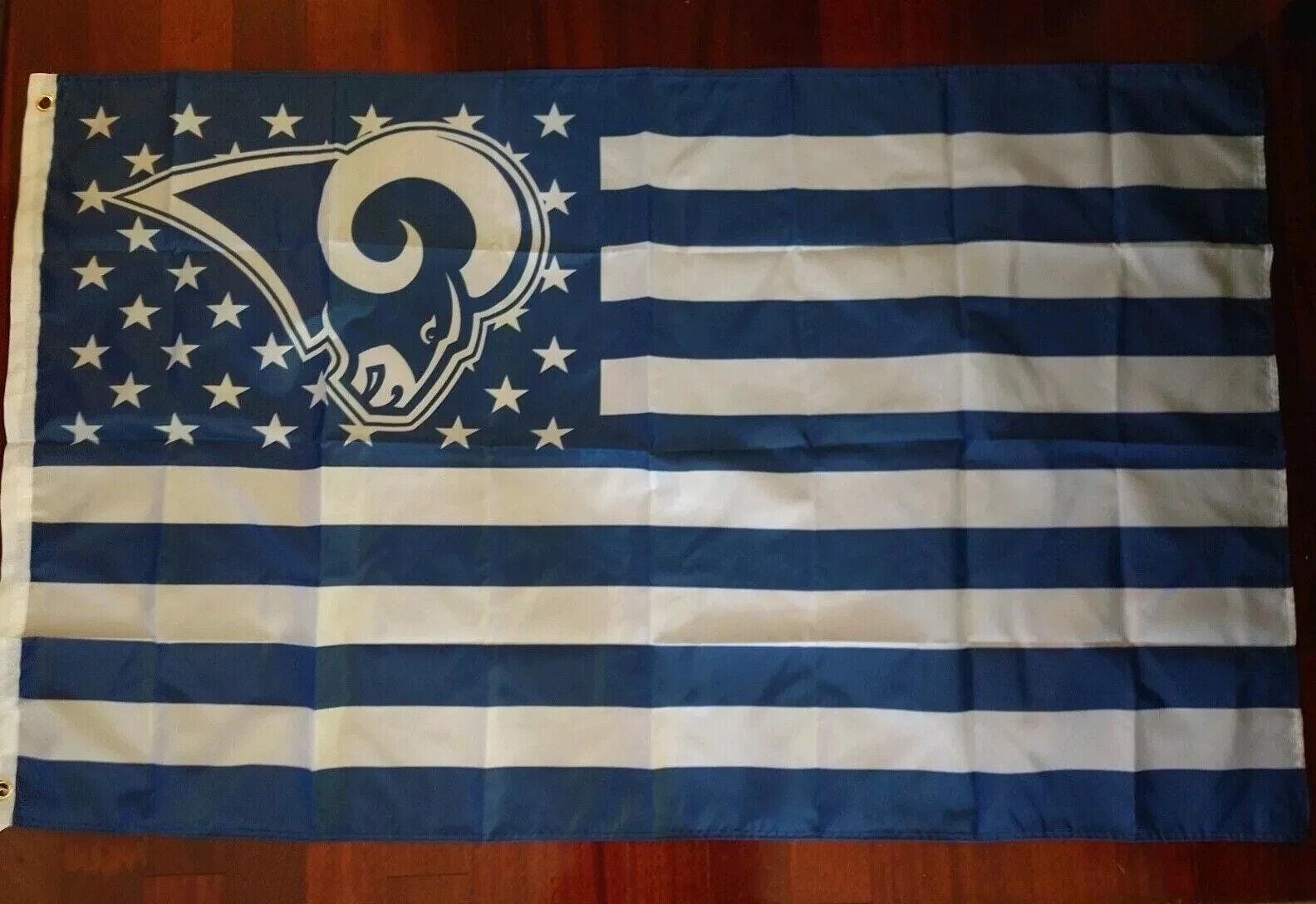 LA Los Angeles Rams American FLAG 3X5 Banner American Football Stafford ...