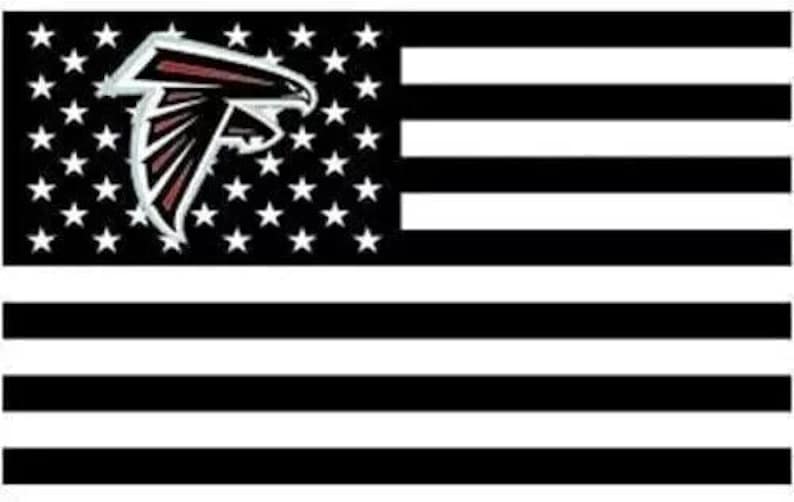 Atlanta Falcons American FLAG 3X5 Banner American Football Cousins - Etsy