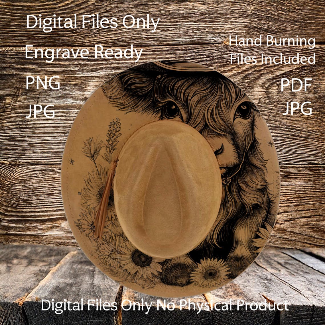 Hat Laser Burning Designs –digital Download (PDF, PNG, JPG) Includes ...
