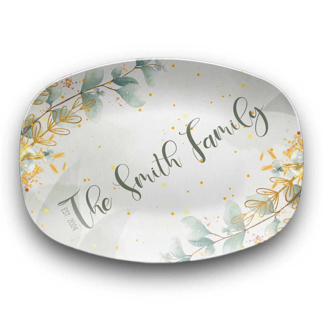 Personalised Name Plate, Personalised Platter, 10"x14" Platter - Etsy