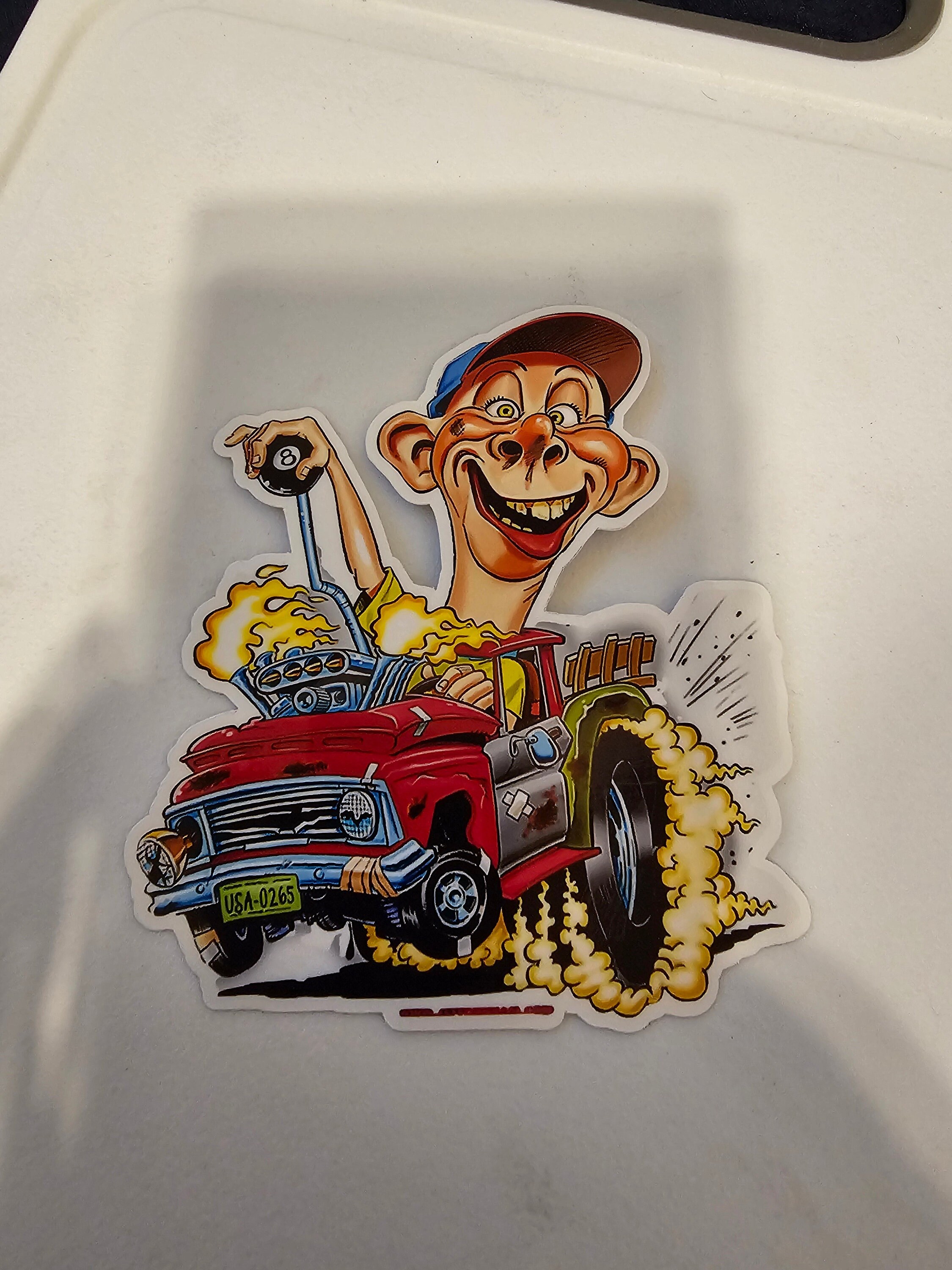 Bubba Hot Rod Vinyl Sticker - Etsy