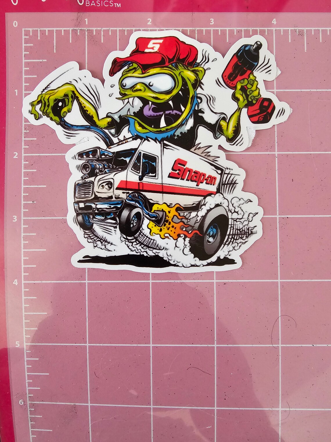 Monster Snap on Sticker - Etsy