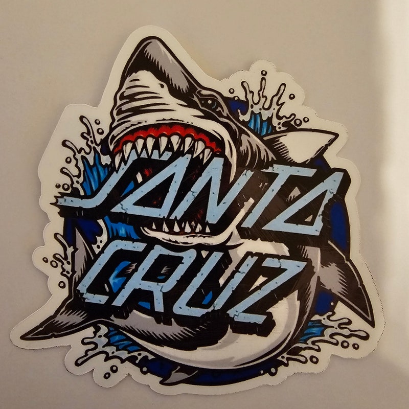 Santa Cruz Stickers - Etsy