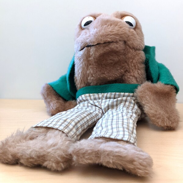 Frog and Toad Plush - Etsy