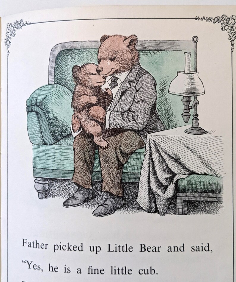 Little Bear's Visit. Vintage 1960s Kids Book by Maurice - Etsy