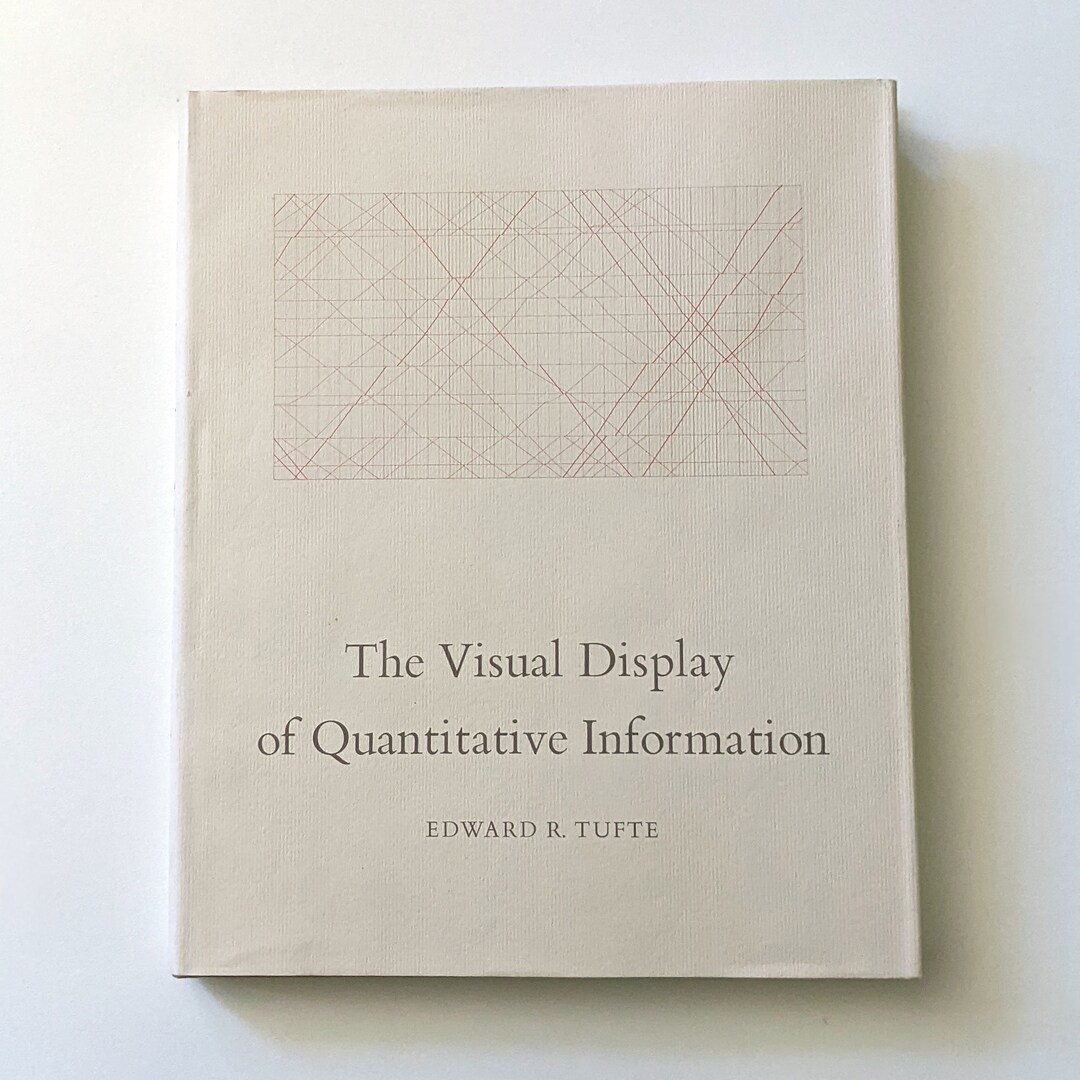 Edward Tufte the Visual Display of Quantitative Information. 1990s ...