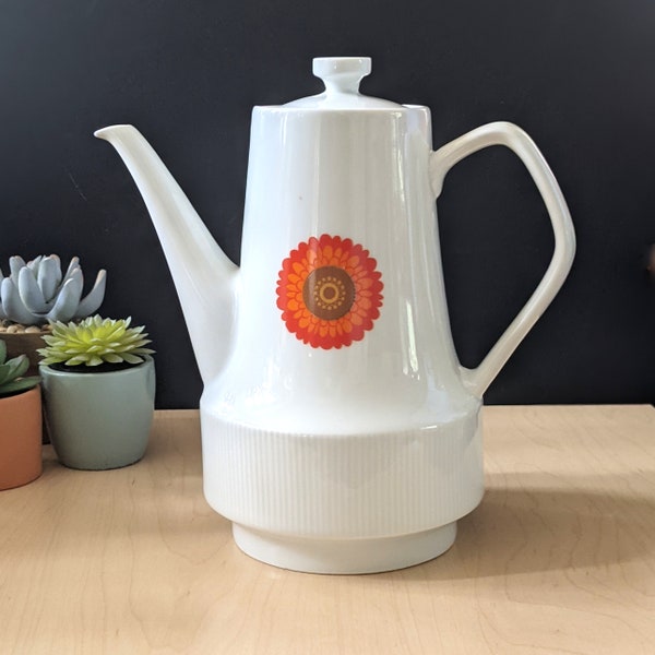 Porcelain Coffee Pot - Etsy