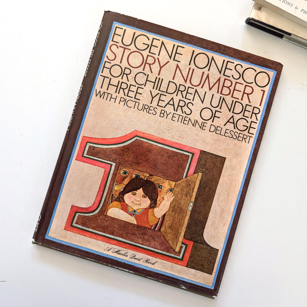 Story Number One Vintage 1960s Children's Book Illustrated by Etienne ...