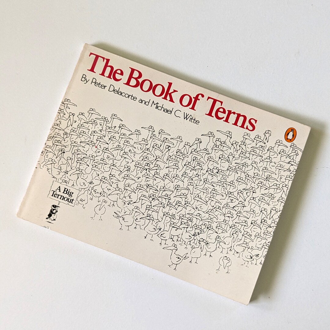 A Book of Terns. Vintage 1970s Cartoon Book. - Etsy