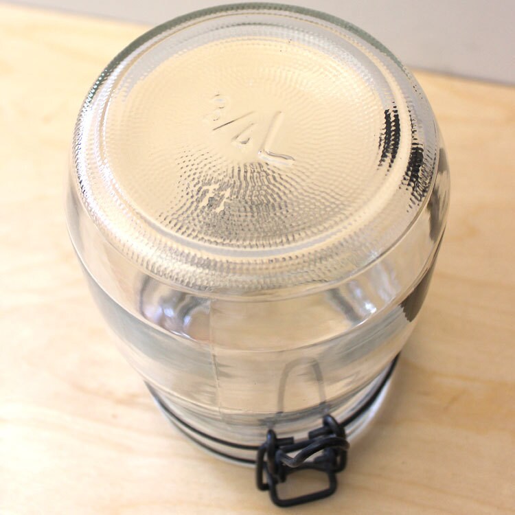 1970s tea mason jar for typography lovers. | Etsy