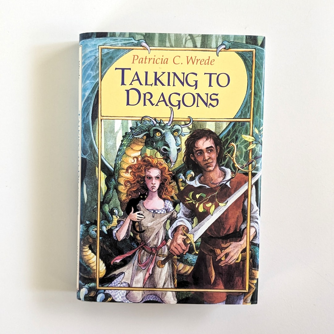 Talking to Dragons. 1990s Children's Book by Patricia Wrede. First ...