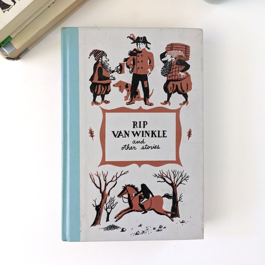 Rip Van Winkle. Vintage 1950s Junior Deluxe Editions Children's Book ...