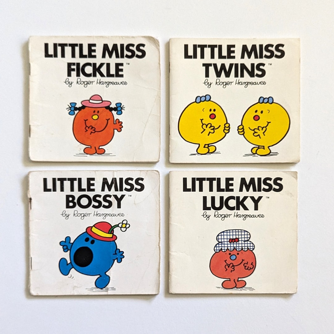 Vintage 1980s Children's Books Little Miss by Roger Hargreaves. - Etsy