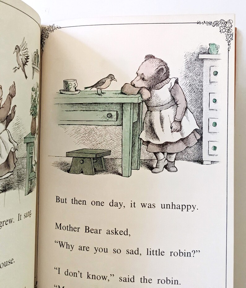 Little Bear's Visit. Vintage 1960s Kids Book by Maurice - Etsy