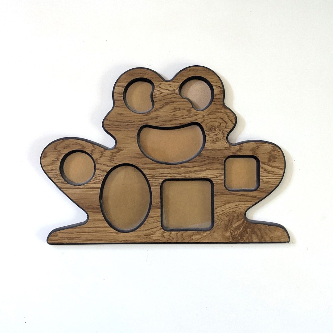 Vintage 1970s Frog Collage Photo Frame, Pic-ur-frame by California ...
