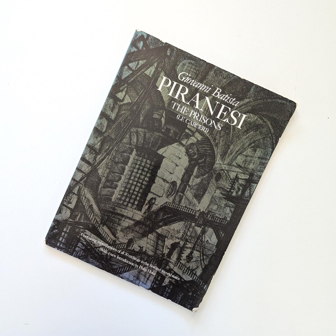 Piranesi the Prisons 1970 Large Paperback Art Book - Etsy