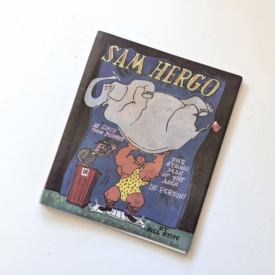 Vintage Sam Hergo Circus Strongman Book, Bill Stipe, 1996 Limited ...