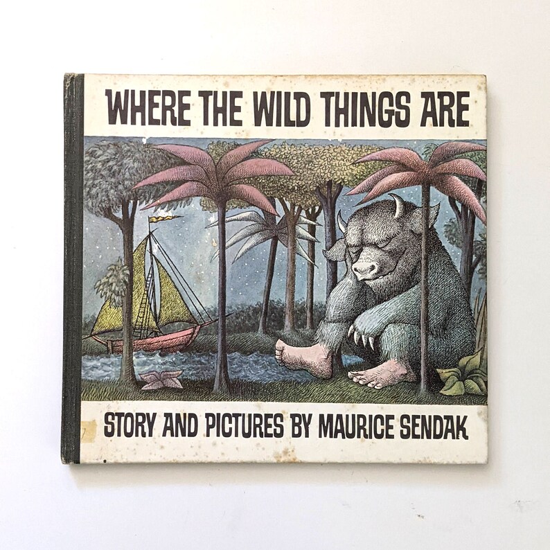 Where the Wild Things Are. 1963 First Edition Vintage - Etsy