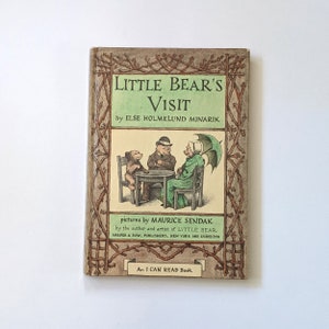 Little Bear's Visit. Vintage 1960s Kids Book by Maurice Sendak. - Etsy