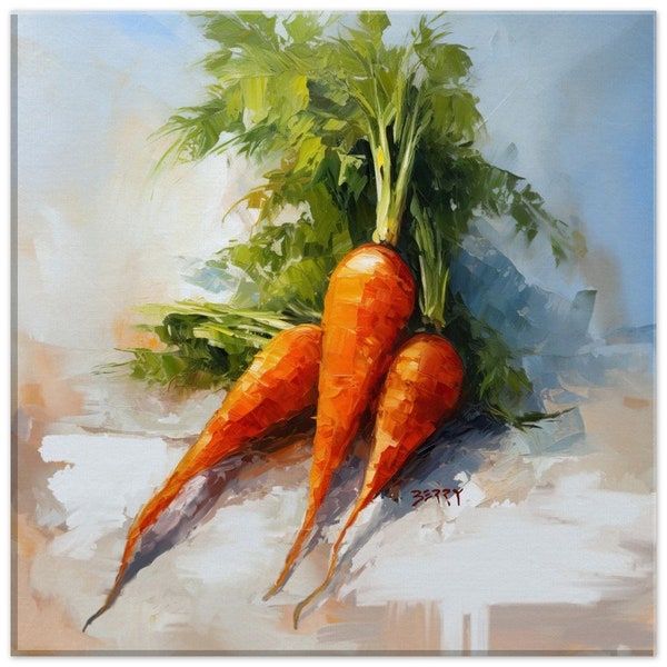 Carrot Art Print - Etsy