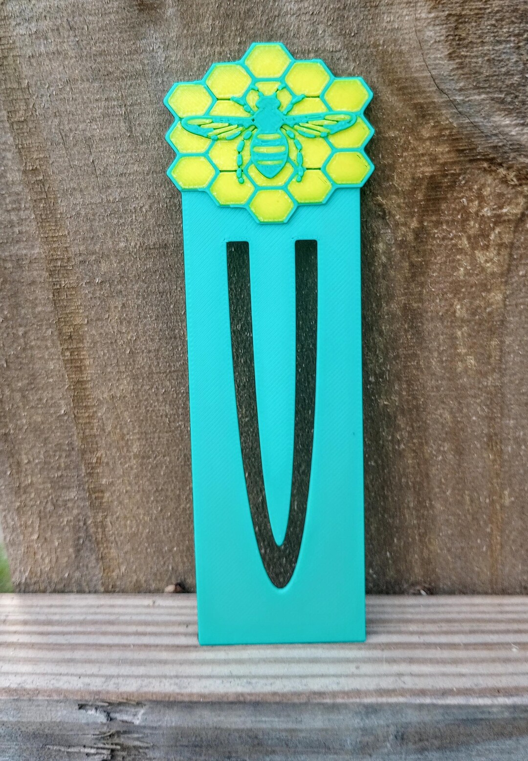3D Printed Bee Honeycomb Bookmark - Etsy