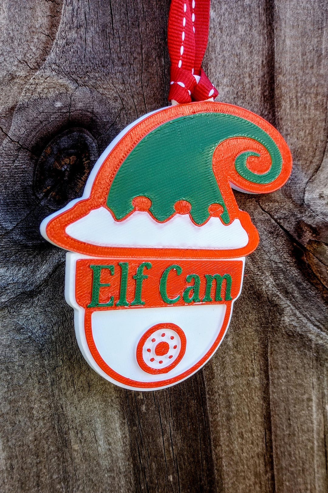 Santa Cam Christmas Ornament - Etsy