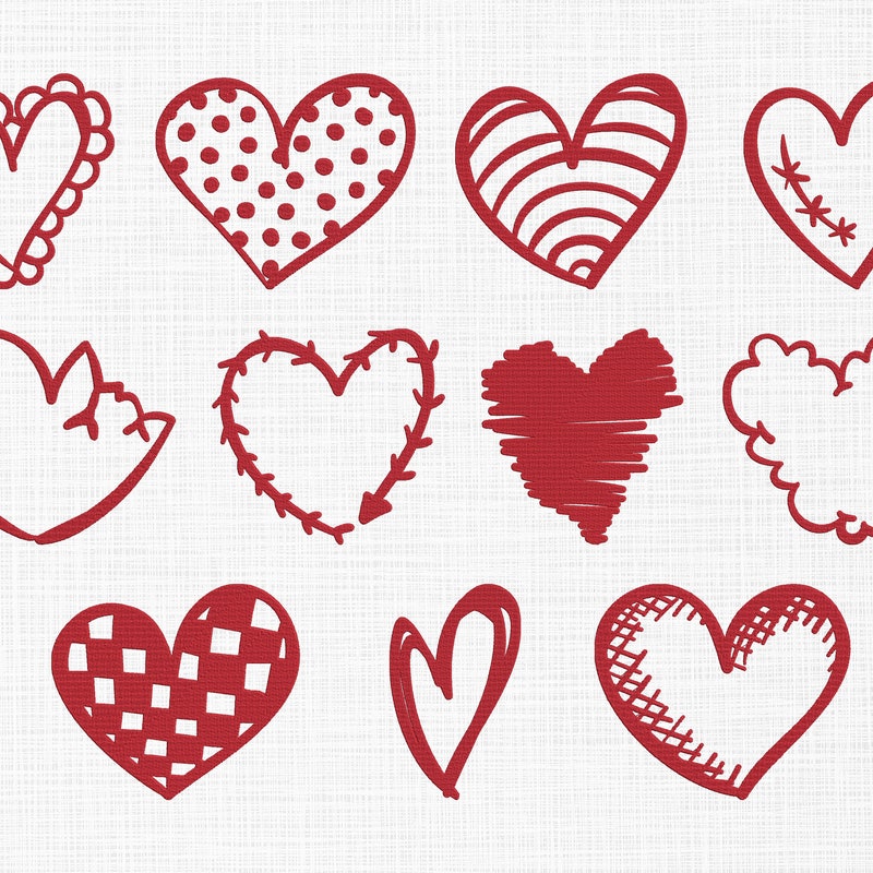 Heart Embroidery - Etsy