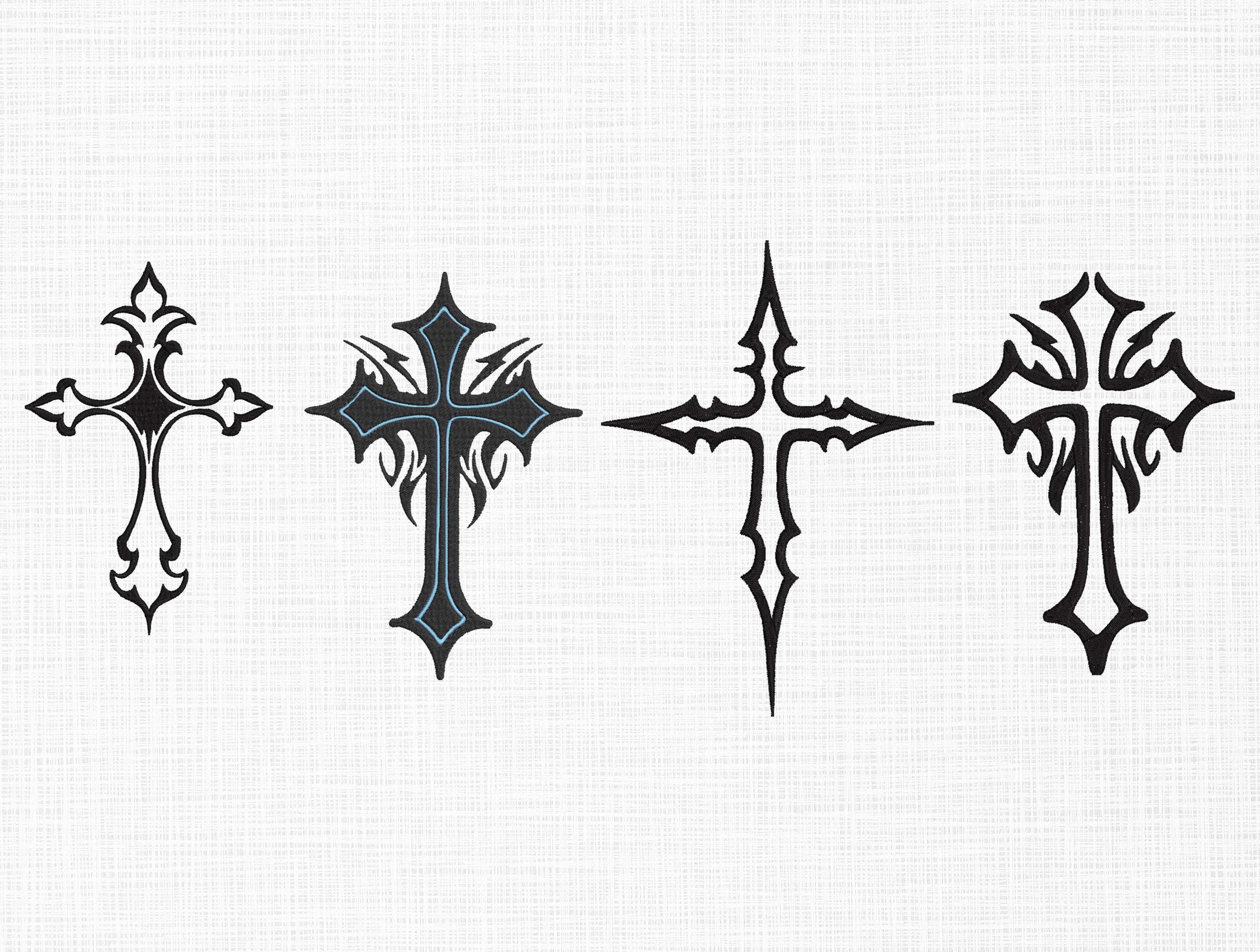 Holy Cross Bundle Embroidery Design Christian Religious Embroidery Holy ...