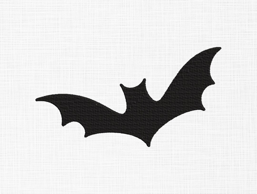 Bat Embroidery Design Birds Embroidery Design Silhouette Bird ...