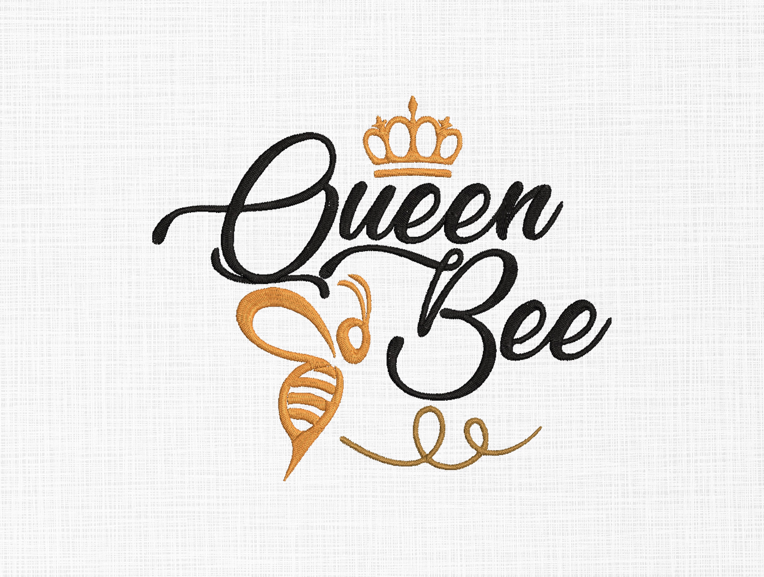Queen Bee Embroidery Design Queen's Embroidery Design Honey Bee ...