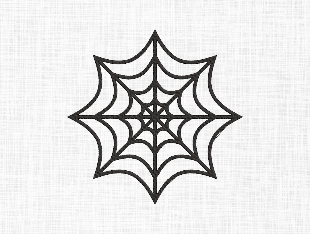 Spider Web Embroidery Design Web Embroidery Design Spider Embroidery ...
