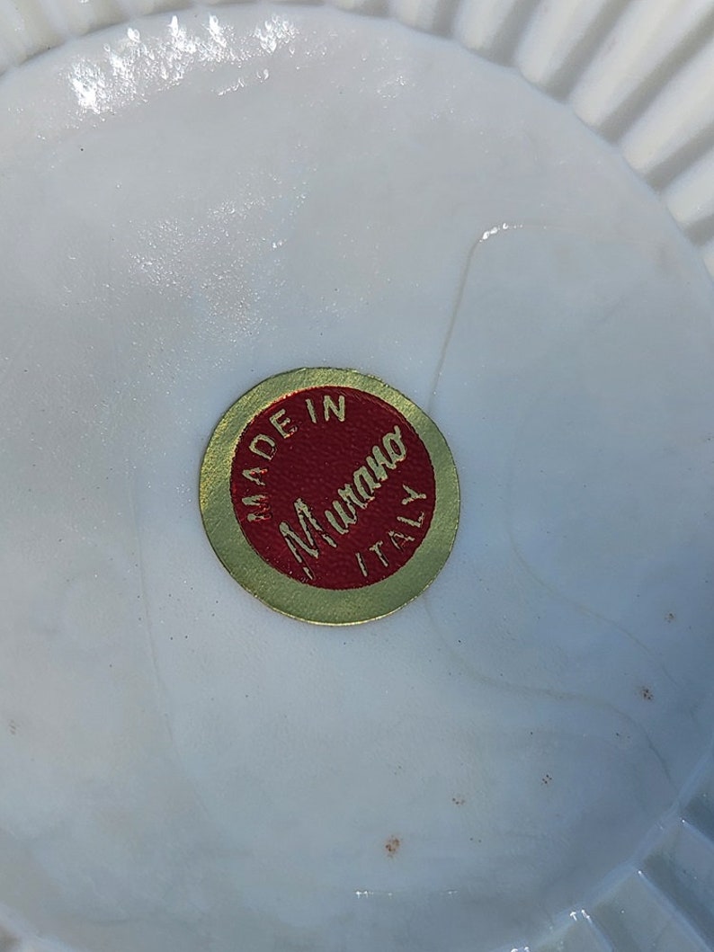 Murano Glass Yalos Shell Bowl. Handmade in Italy. Large & Gorgeous - Etsy