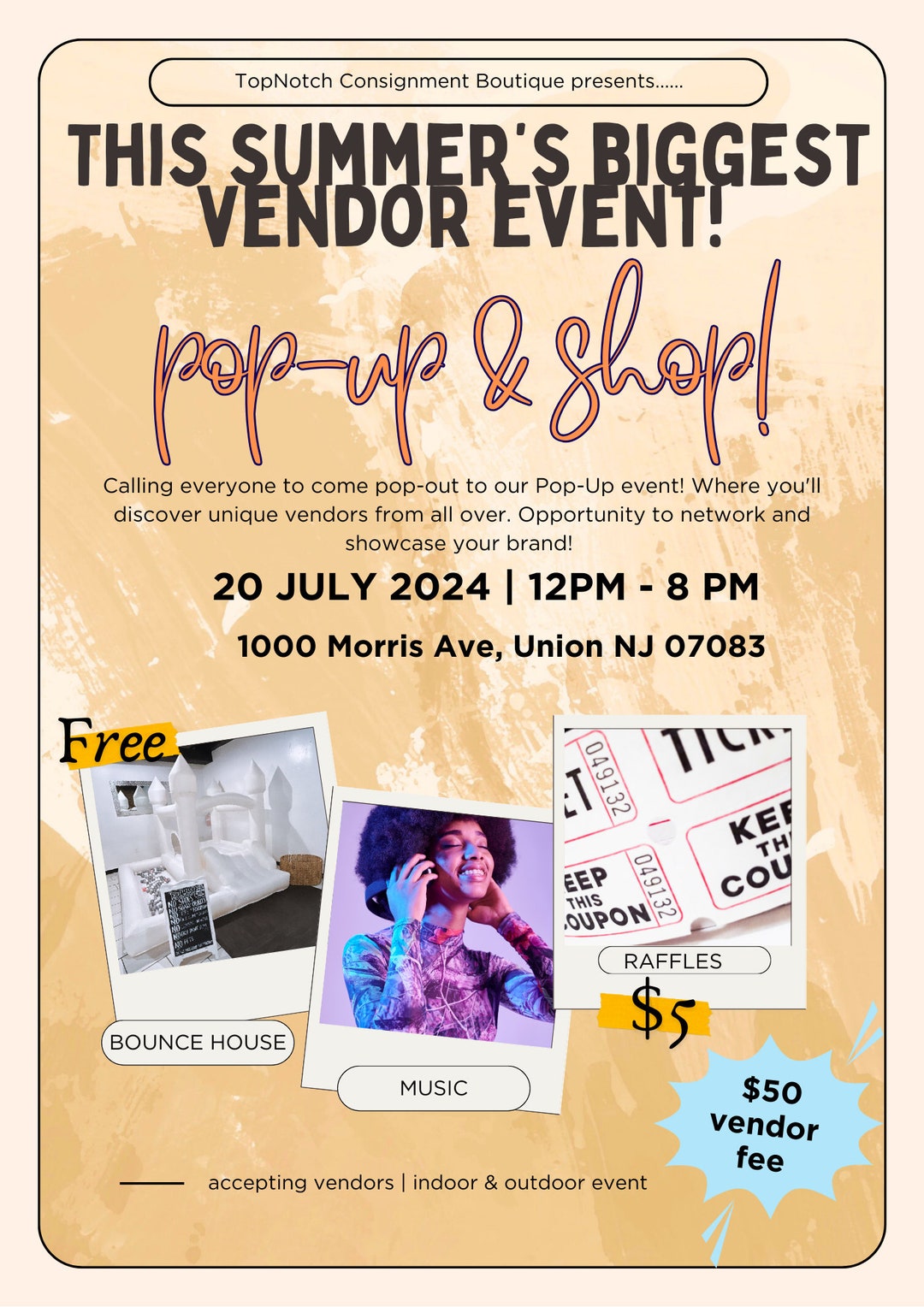 Pop-up Shop Template (editable) - Etsy