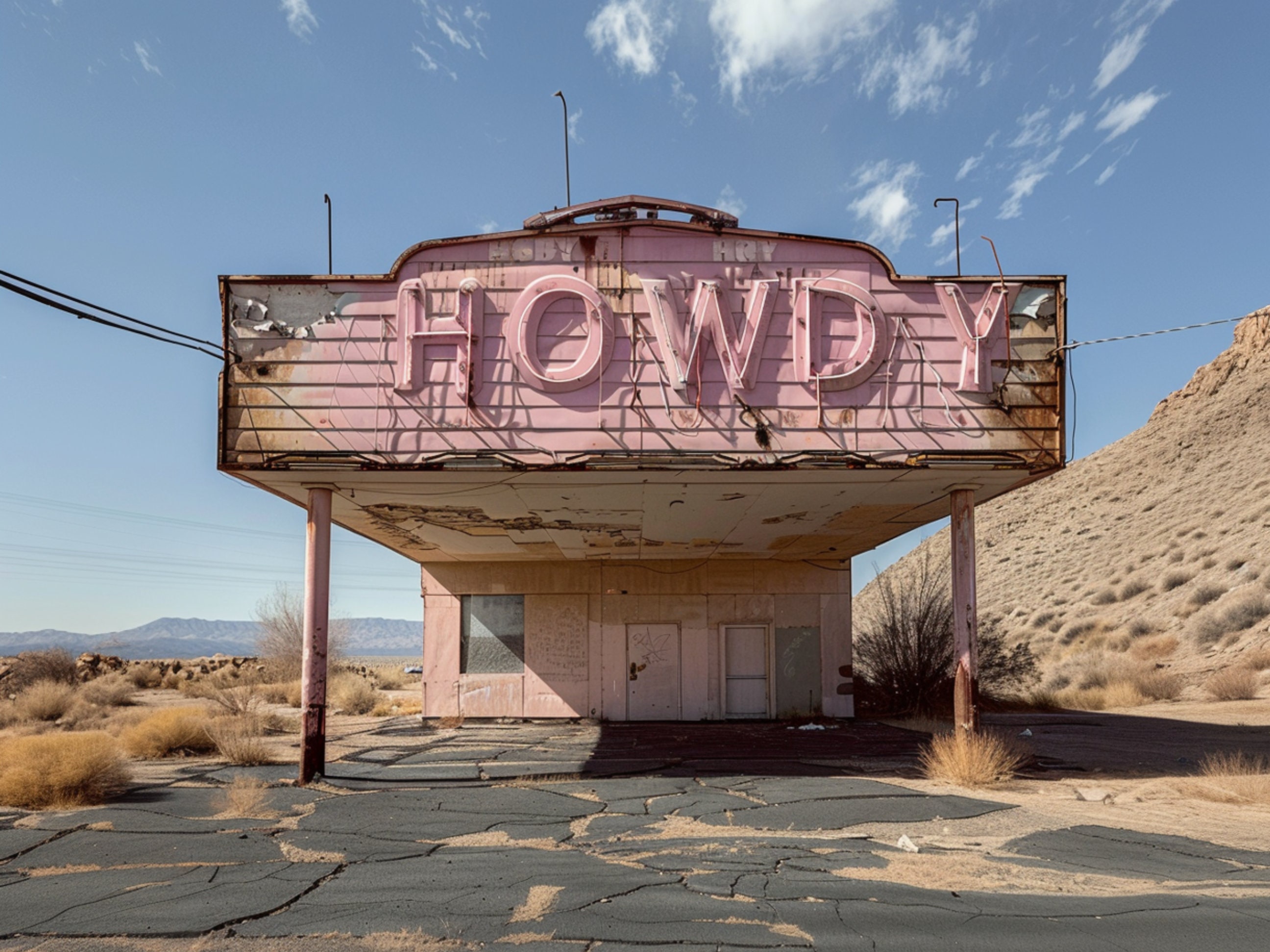 Pink Howdy Sign Art Print, Western Cowgirl Print, Girly Wall Art ...