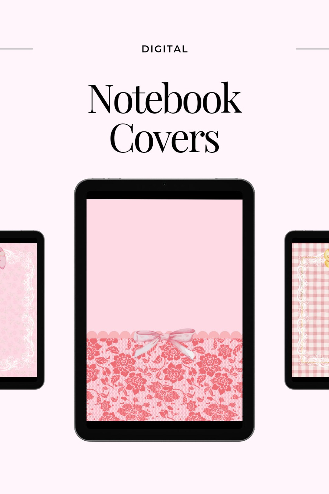 Coquette Notebook Cover - Etsy