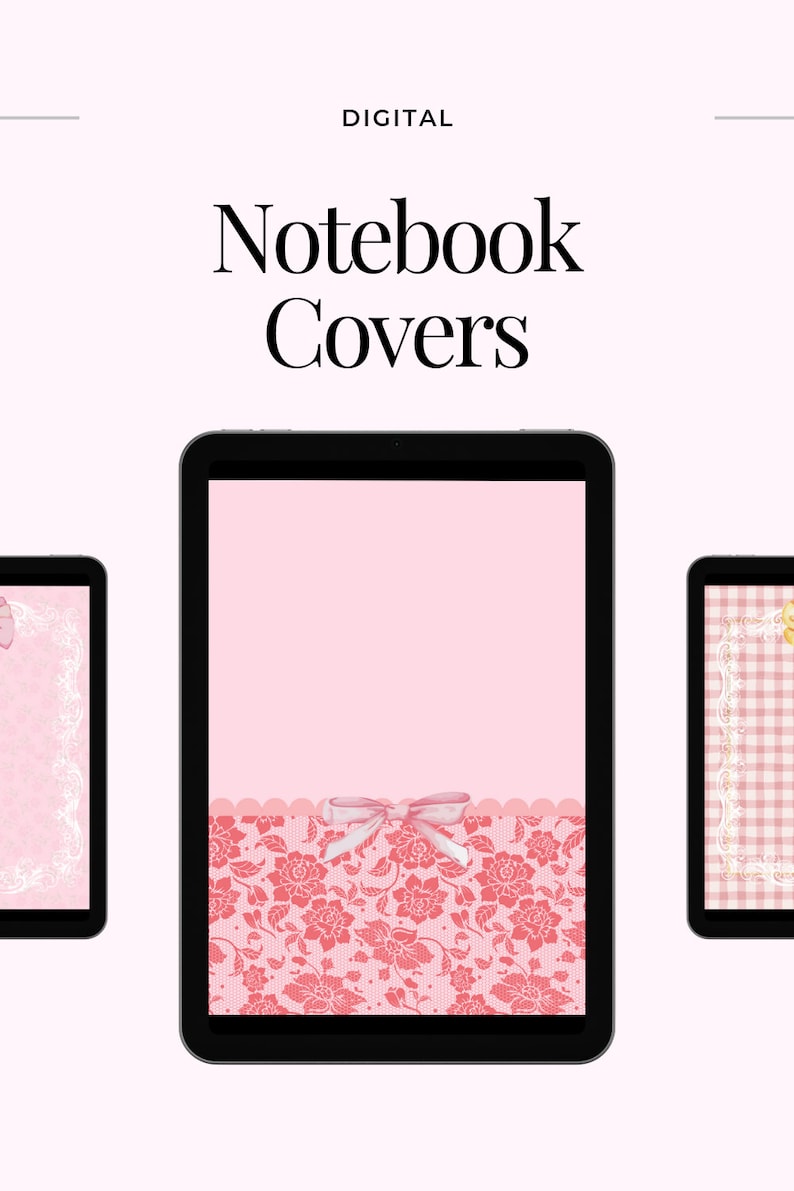 Coquette Notebook Cover - Etsy