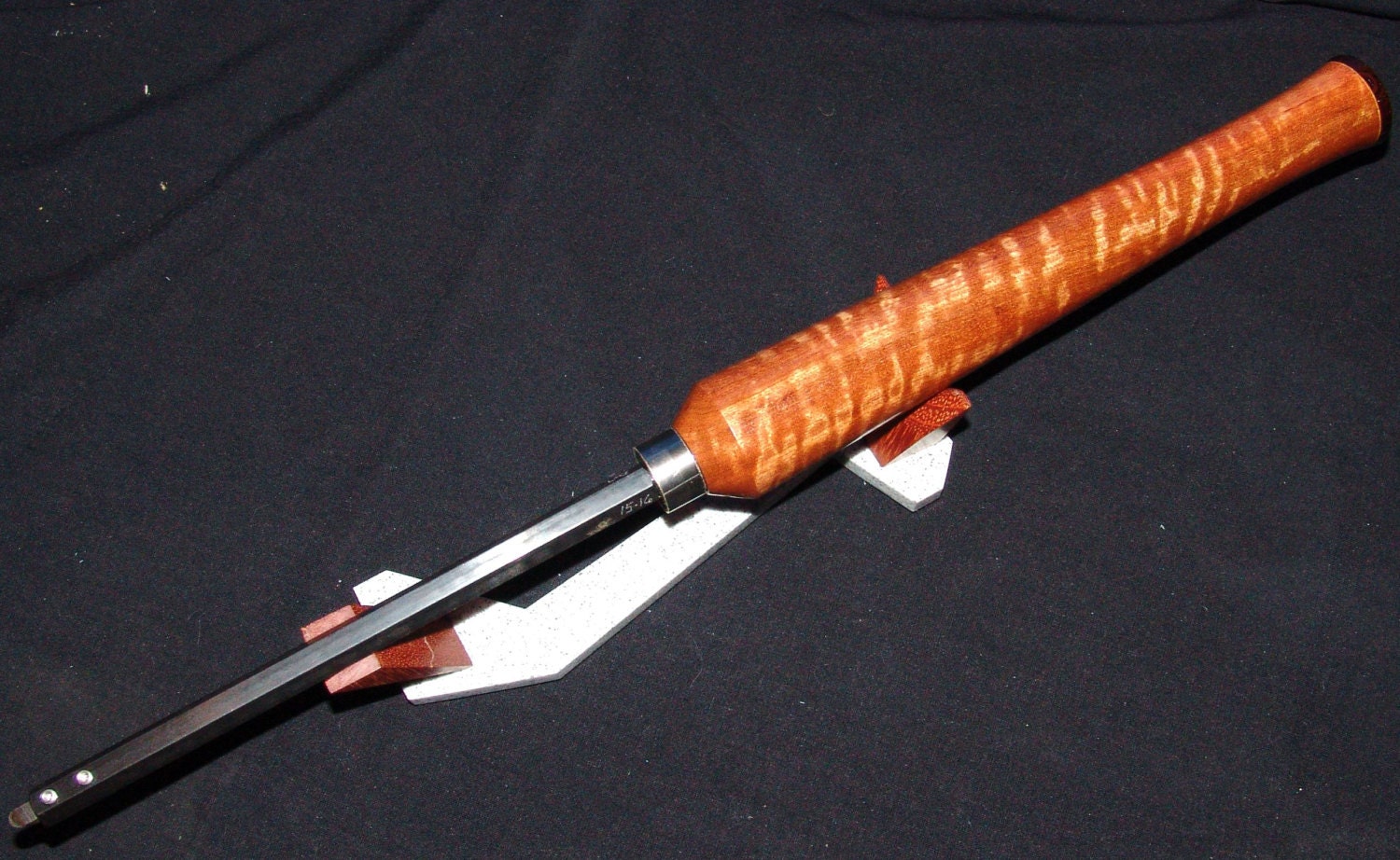 Custom Woodturning Shaping and Hollowing Tool – Asian Satinwood 15-16