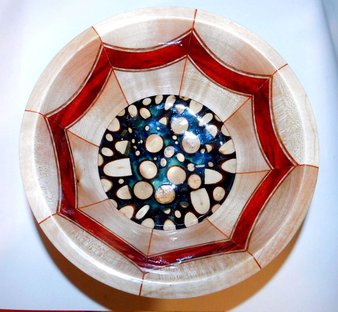 First of a Series – Wood Twigs and Epoxy With Segmented Ring Bowl – 03 ...