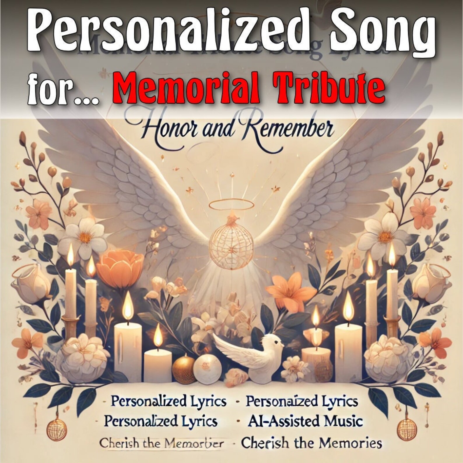 Memorial Tribute Song: Honor Their Memory With a Heartfelt Custom ...