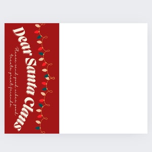 Dear Santa Claus Printable Mini Savings Challenge for Christmas Goals ...