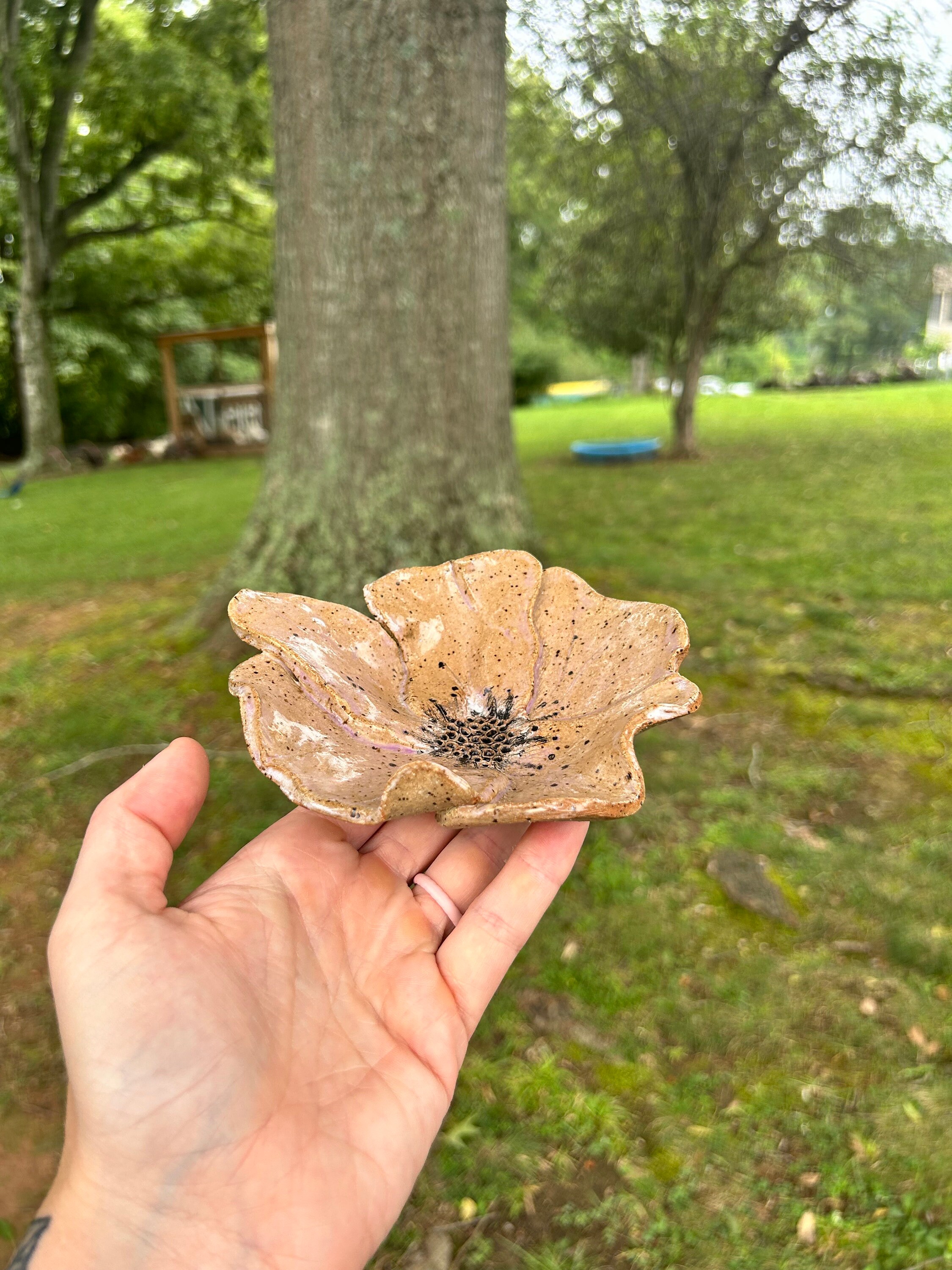Flower Ring Plate - Etsy