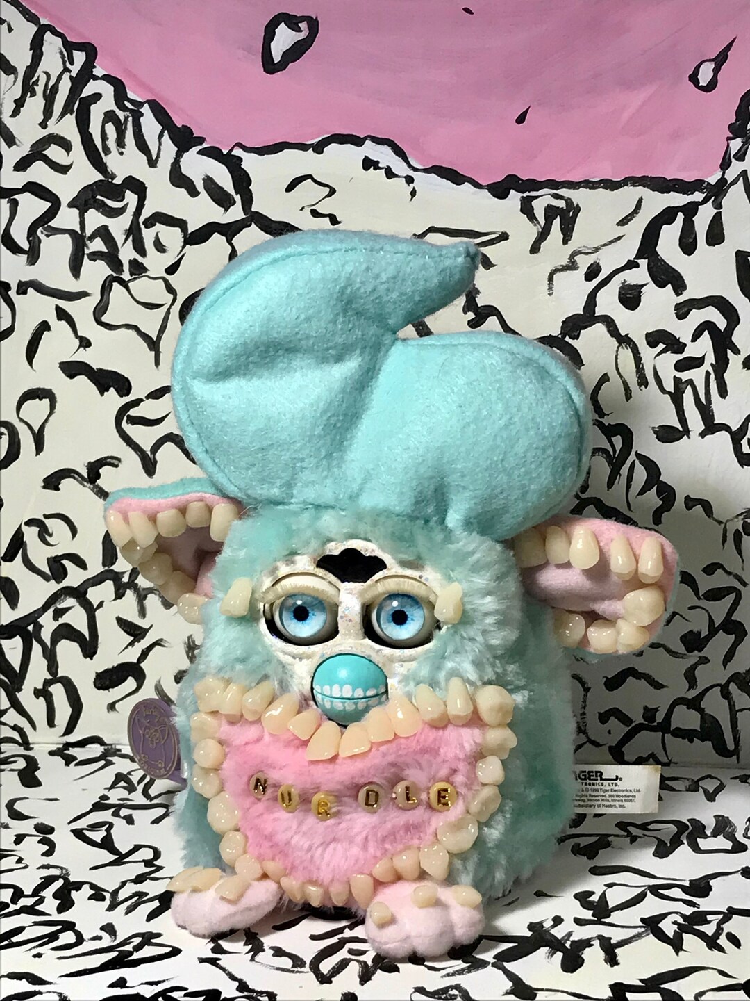 Nurdle the Teeth Taker Furby Baby Custom OOAK Free Shipping - Etsy