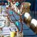 12in Manzanita Centerpieces With Sturdy Wood Slice Bases Wedding ...