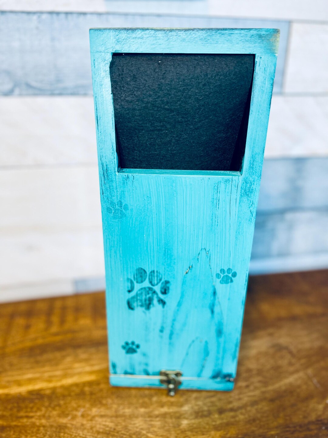 Dog Poop Receptacle (seagreen and Black) - Etsy